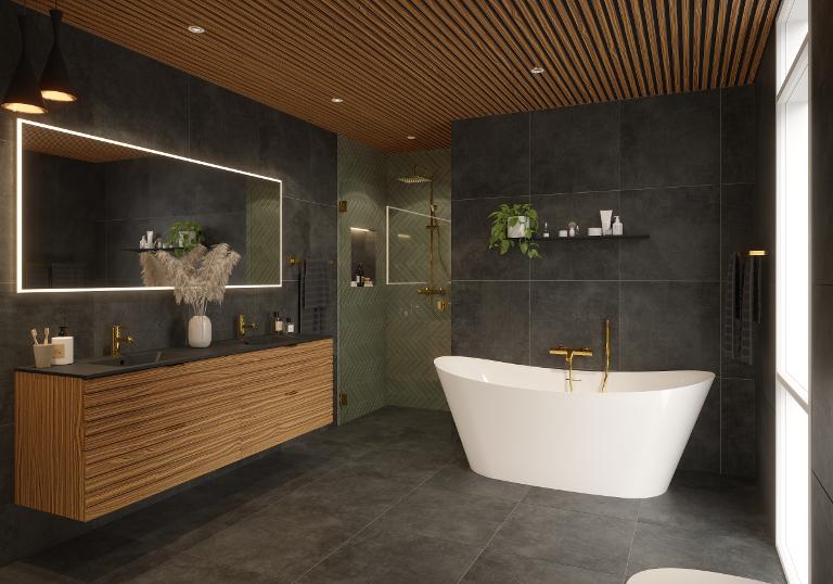 Spiler tar naturen inn på baderommet - VVS Eksperten